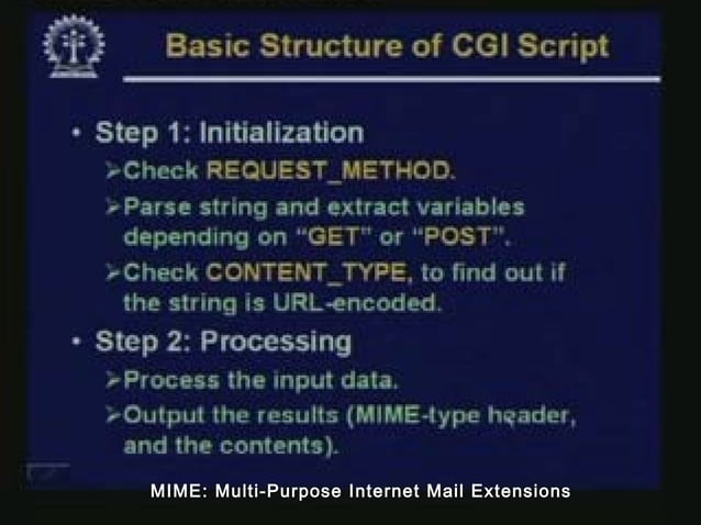 Common Gateway Interface | PPT