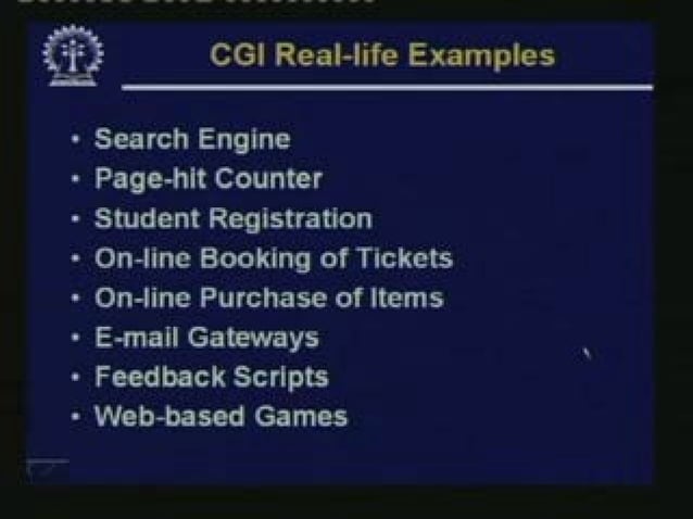 Common Gateway Interface | PPT