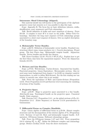 Seminar on Complex Geometry | PDF