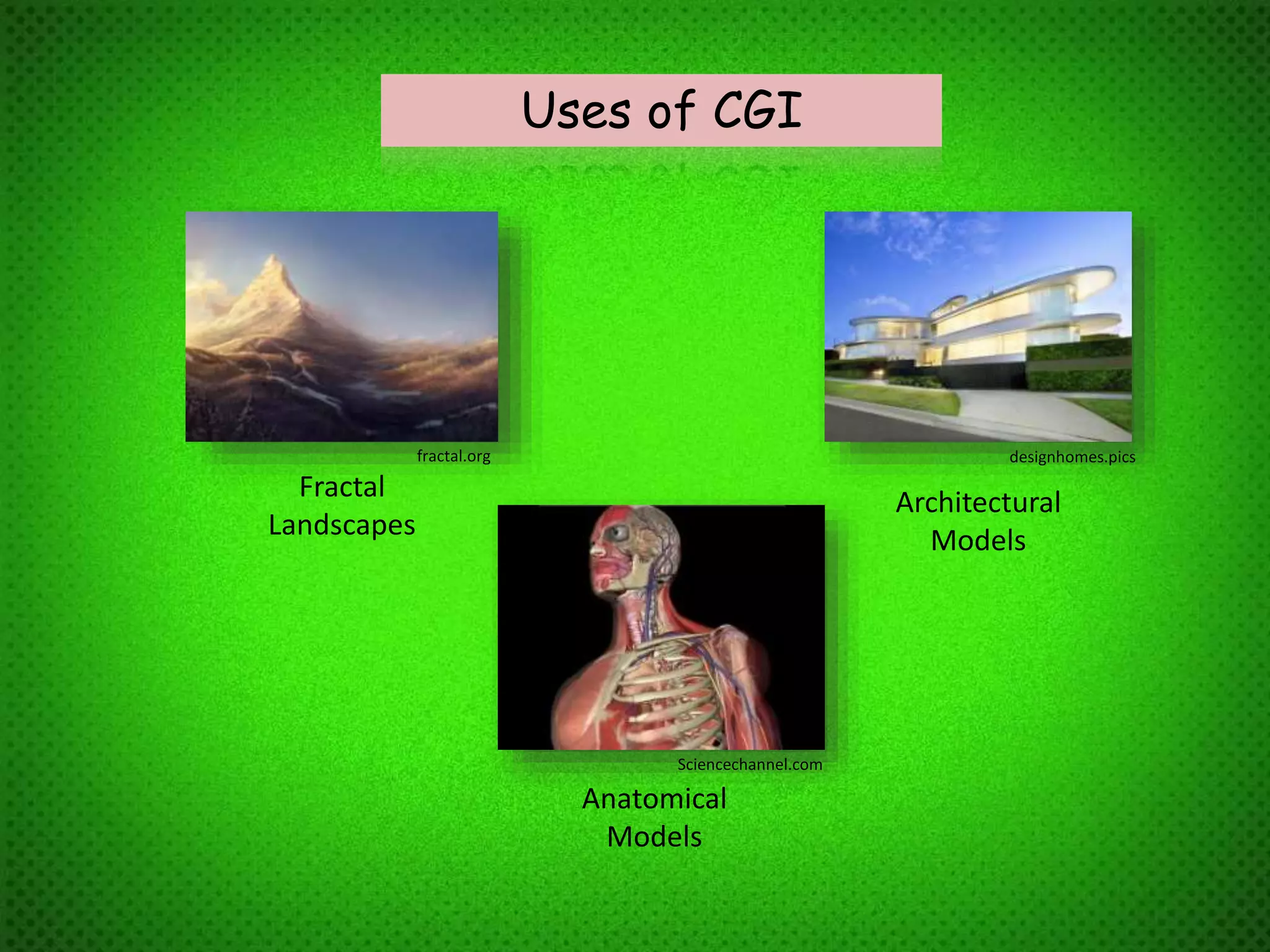 CGI technology in movie | PPT