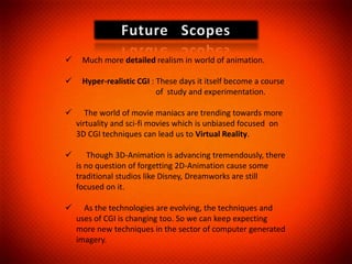CGI technology in movie | PPT