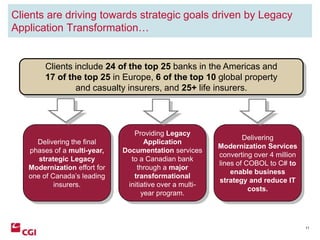 CGI Legacy Application Transformation | PPTX