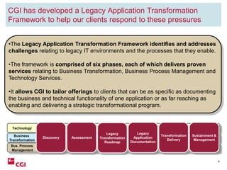 CGI Legacy Application Transformation | PPTX