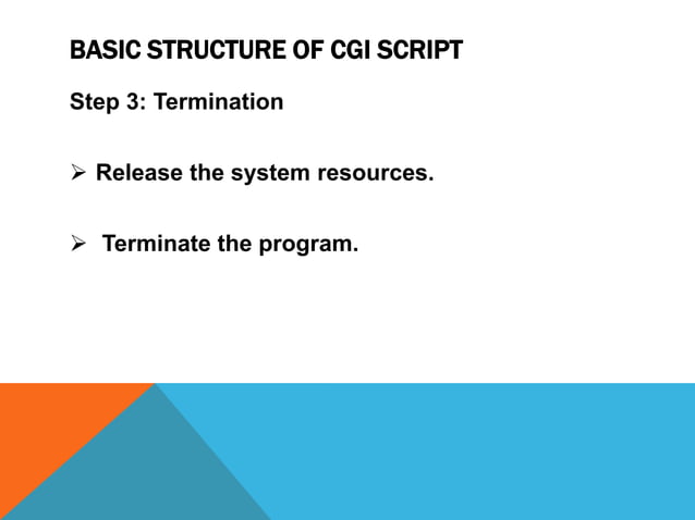 Cgi programming | PPT