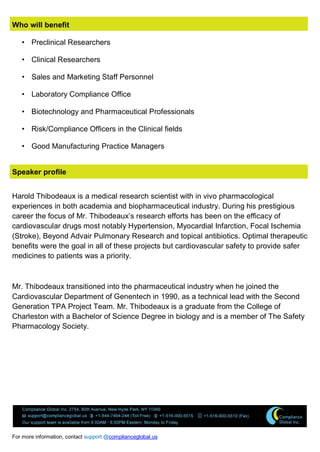 Research Use Only Products – the Dos and Don’ts - By Compliance Global ...