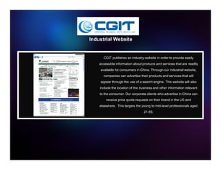 Cgit presentation updated | PDF