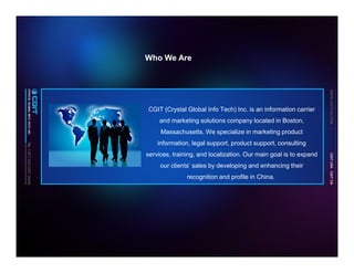 Cgit presentation updated | PDF