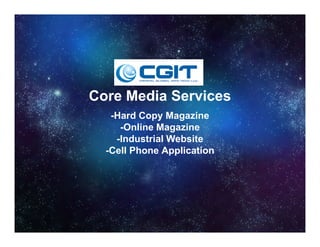 Cgit presentation updated | PDF