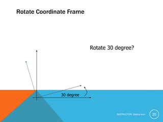 transformation in open GL. why use open GL modes | PPT