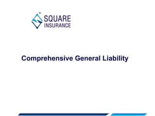 Comprehensive General Liability Insurance | PPSX