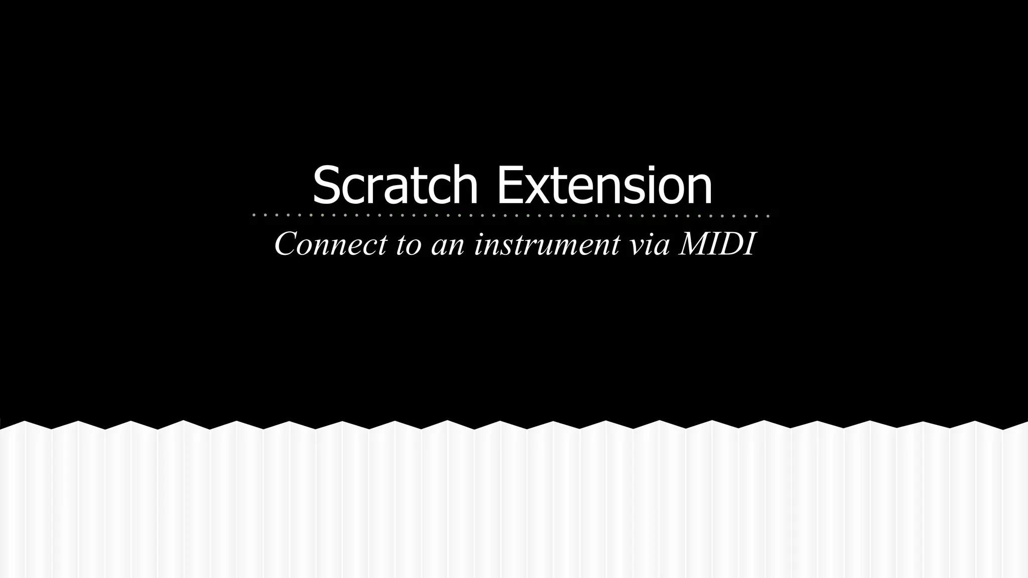 Scratch extension | PDF