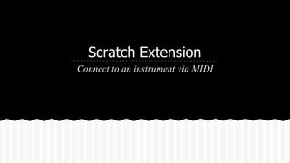 Scratch extension | PDF