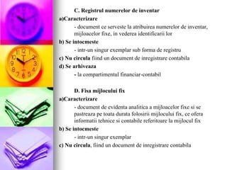 Completarea documentelor contabile | PPT