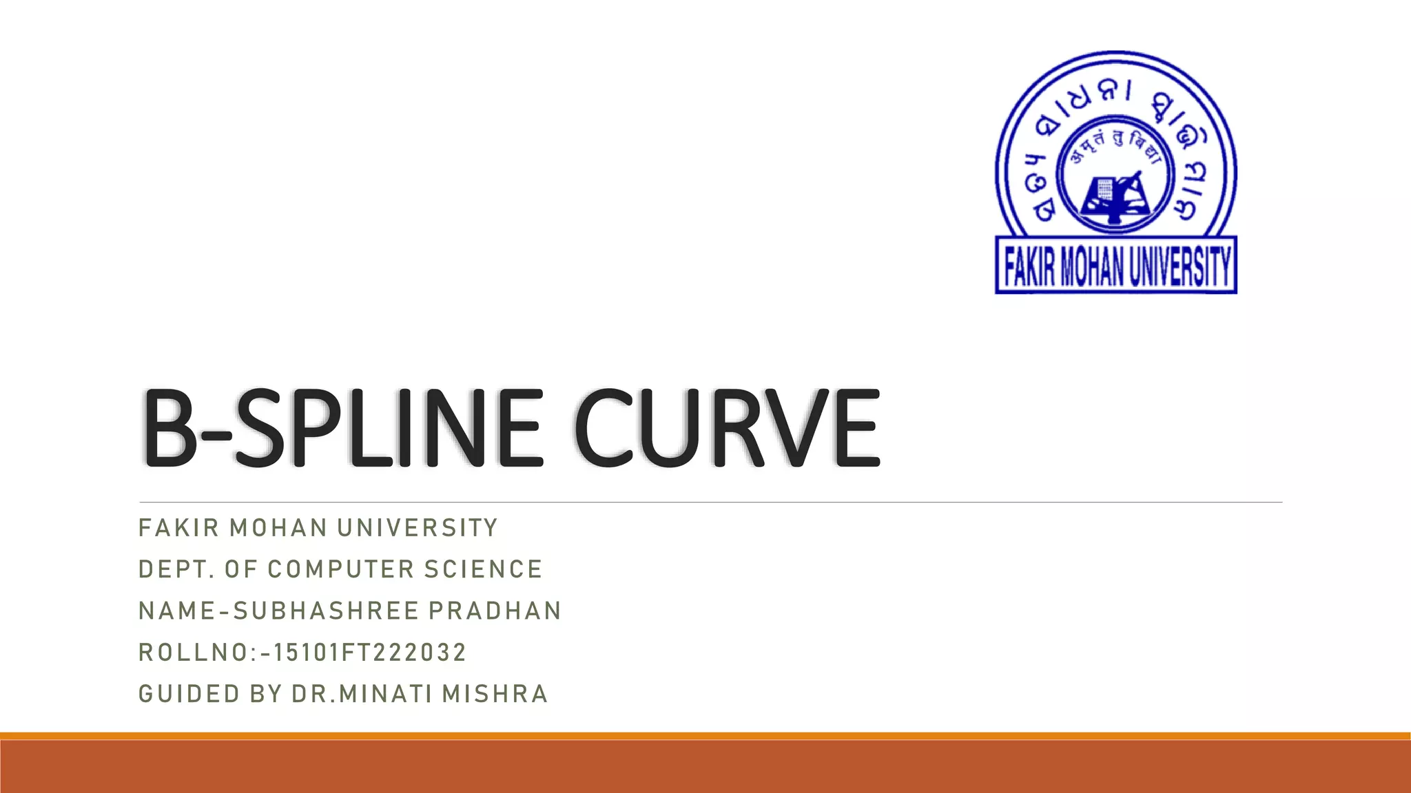 CGM-B-SPLINE CURVE.pptx