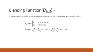 CGM-B-SPLINE CURVE.pptx