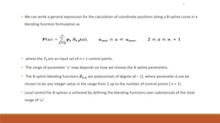 CGM-B-SPLINE CURVE.pptx