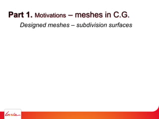 Meshing for computer graphics | PDF
