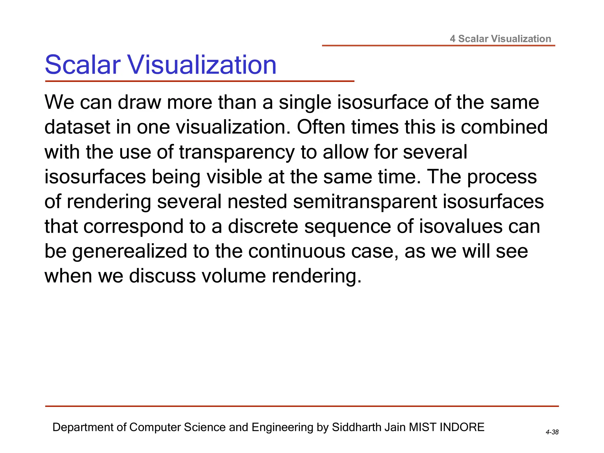 Computer graphics and scalar visualization | PDF