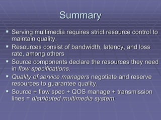 Cgmm presentation on distributed multimedia systems | PPT