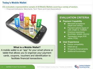 Who's taking an early lead in the mobile wallet marathon? | PPT