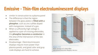Computer graphics - colour crt and flat-panel displays | PDF