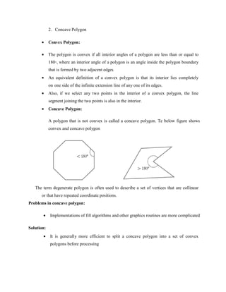 cg mod2.pdf | 3-D Graphics | Computer Software and Applications