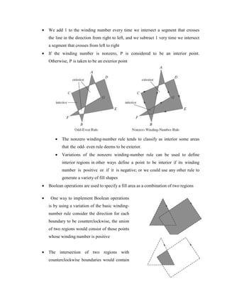 cg mod2.pdf | 3-D Graphics | Computer Software and Applications