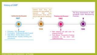 current Good Manufacturing Practices | PPTX
