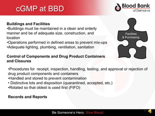 cGMP Training 2013 | PPTX
