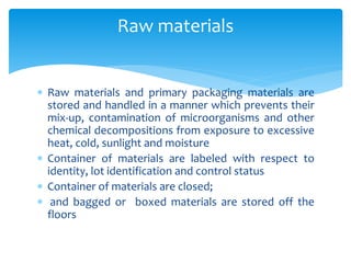 current Good Manufacturing Practices (cGMP) | PPTX