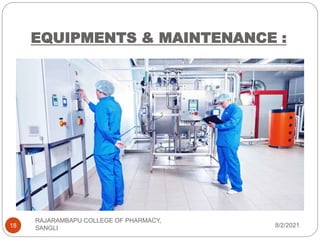 cGMP PRESENTATION [ Objectives ; Comparision ; Layout ] | PPTX