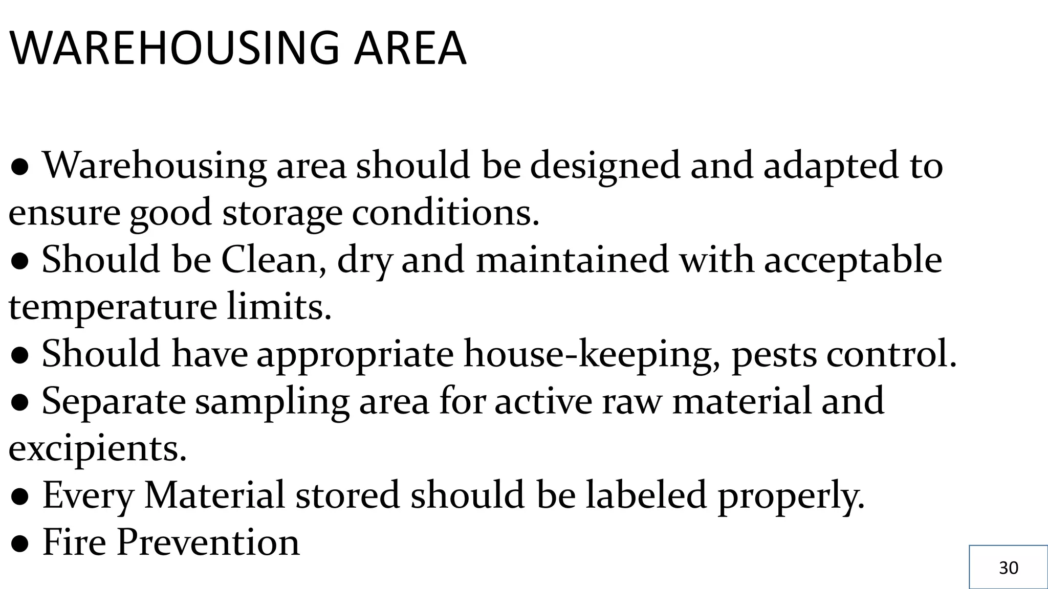 cGMP Guidelines According to Schedule M | PPTX