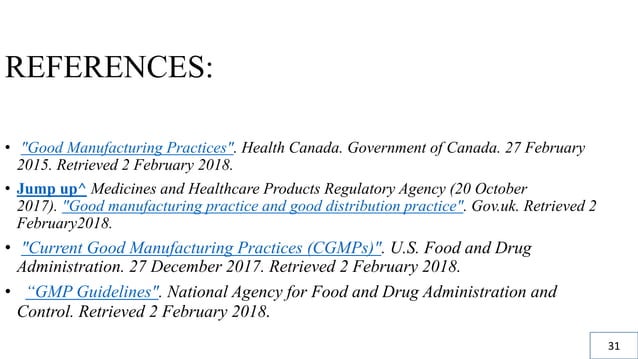 cGMP Guidelines According to Schedule M | PPTX | Manufacturing Industry ...