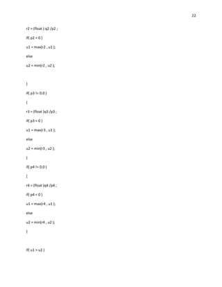 Cg my own programs | DOCX | Programming Languages | Computing