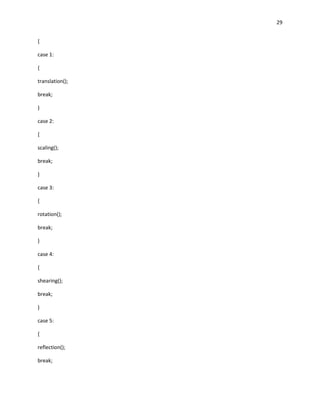 Cg my own programs | DOCX | Programming Languages | Computing