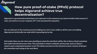 Lets learn the_importance_of_trilemma_in_blockchain_by_algorand | PPT