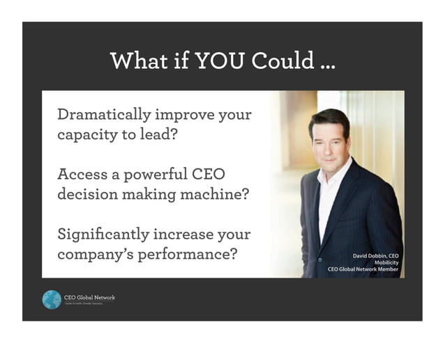 CEO Global Network Overview | PPT
