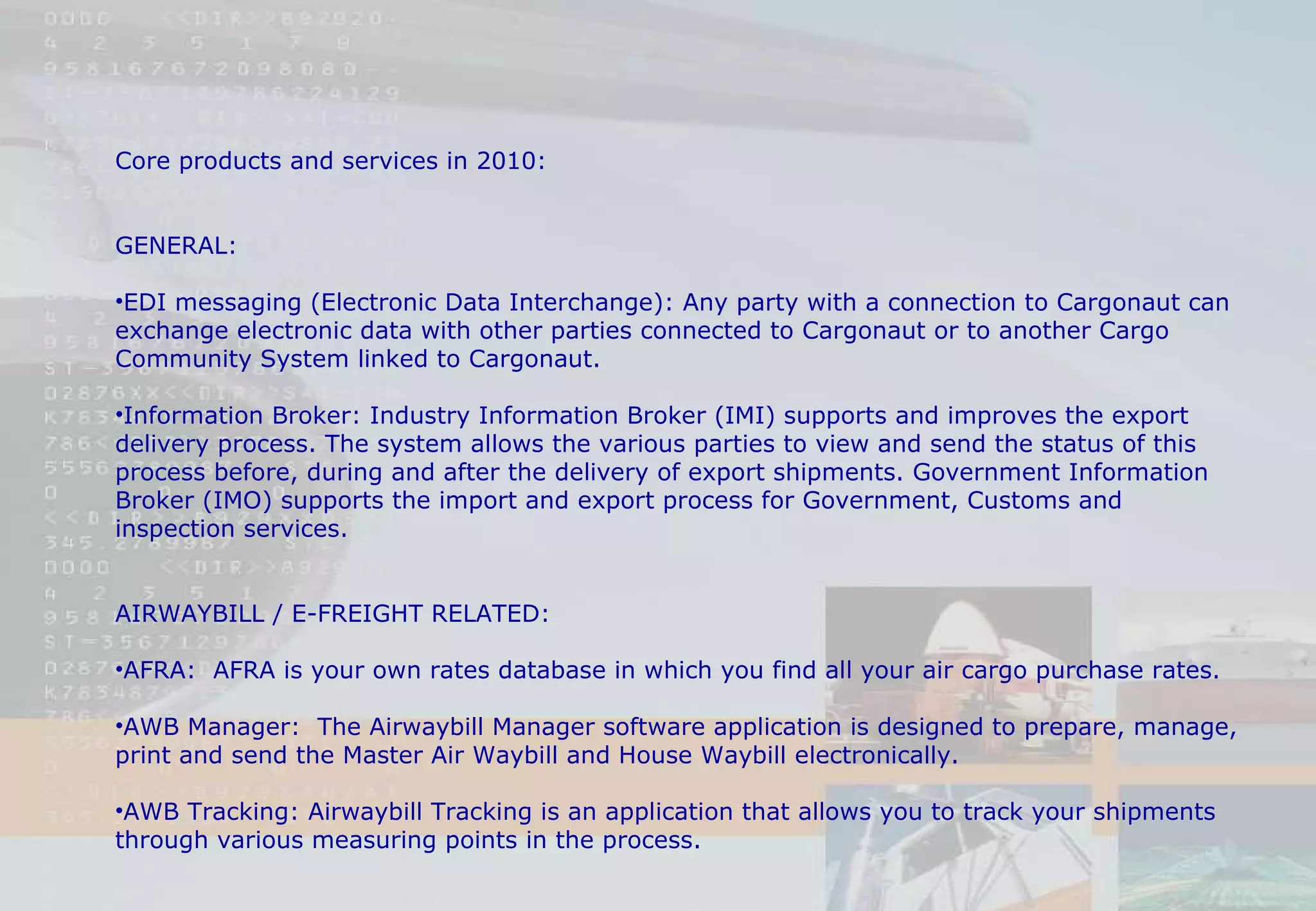 Cgn Presentatie Sep 2010 Eng | PPT