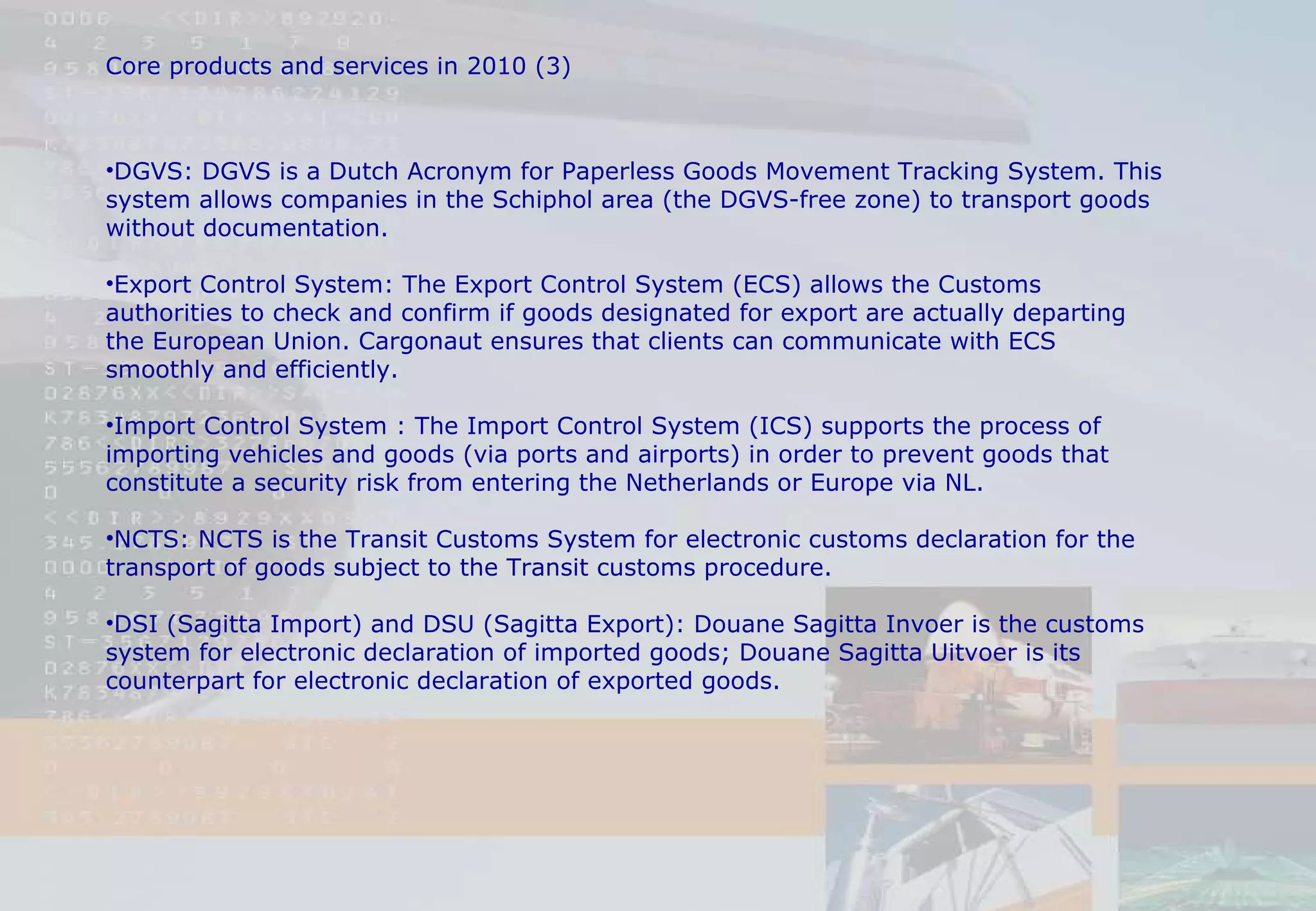 Cgn Presentatie Sep 2010 Eng | PPT