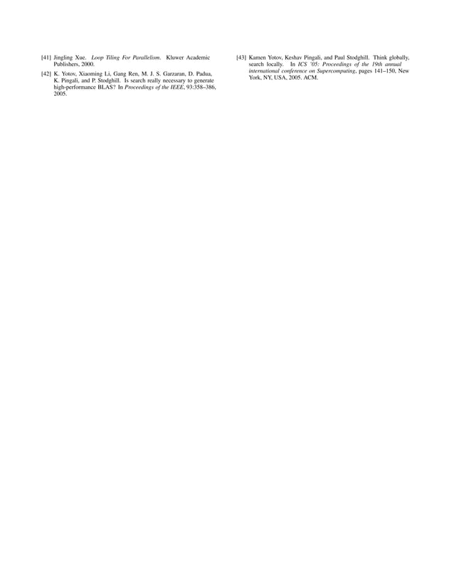 Using Neural Networks For Compiler Optimizations Tile Size Selection Pdf