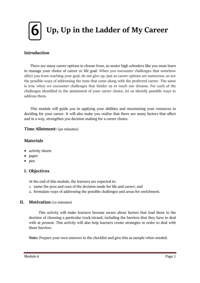 Cgp Module 6 Pdf Pdf