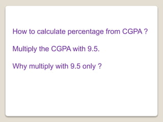 CGPA | PPTX