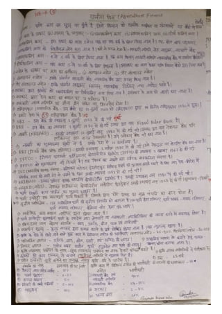 CG PAT Short Notes | PDF