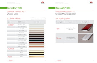 CGP commercial catalog for window and SDL grids | PDF