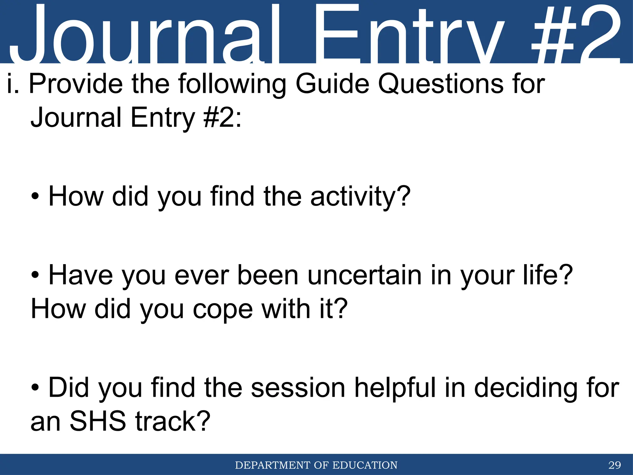 career guidance program Grade 10 Module 2 Session 1.pptx