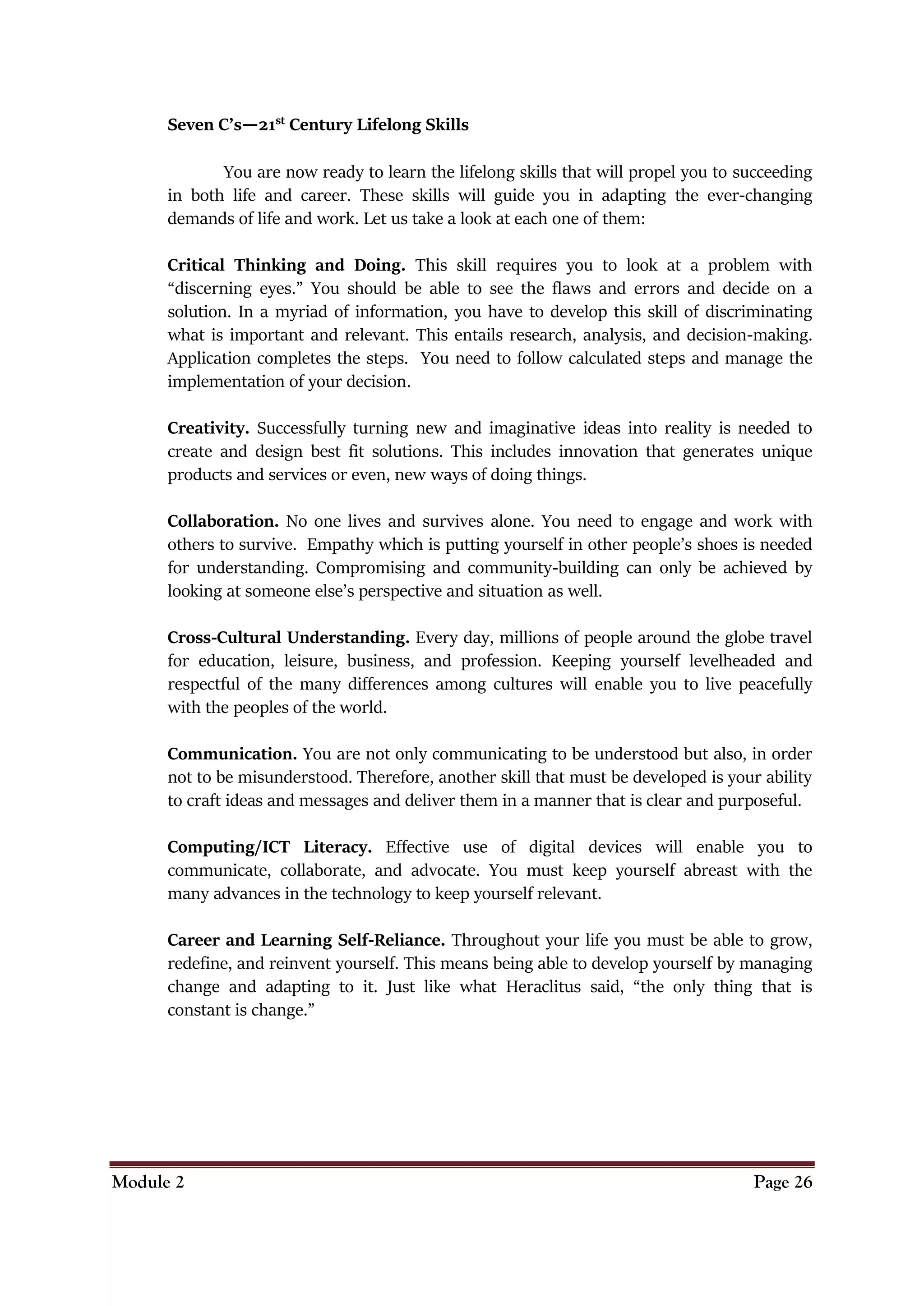 Cgp grade 12 module 2-edited | PDF