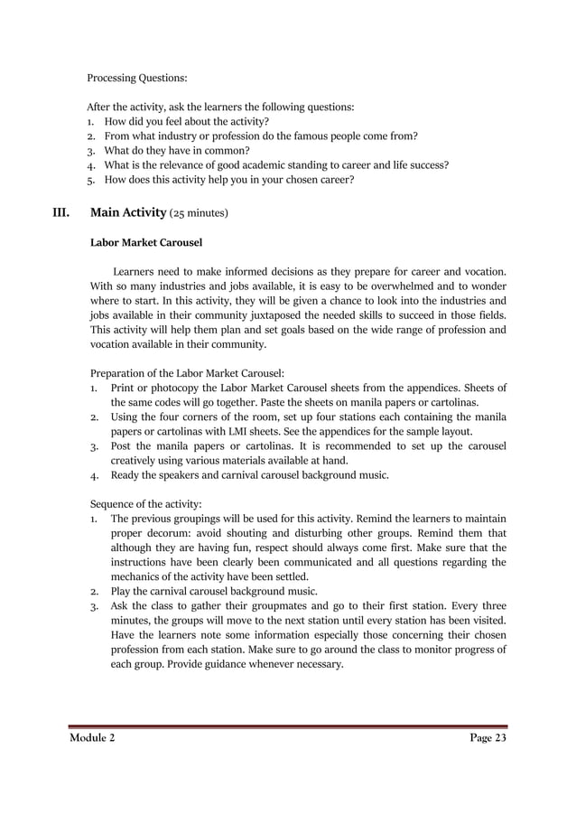 Cgp grade 12 module 2-edited | PDF