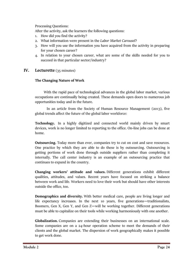 Cgp grade 12 module 2-edited | PDF