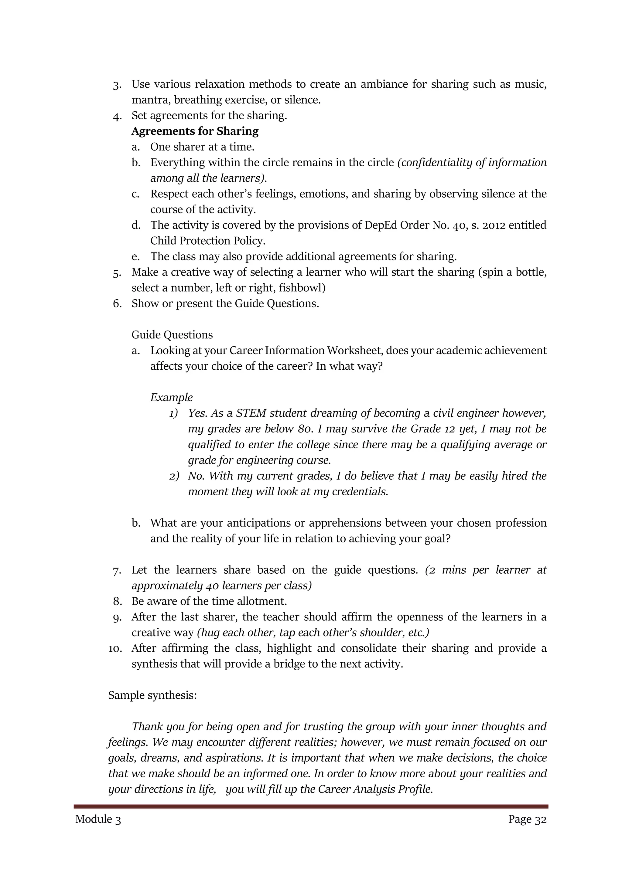 Cgp grade 12 module 3-edited | PDF