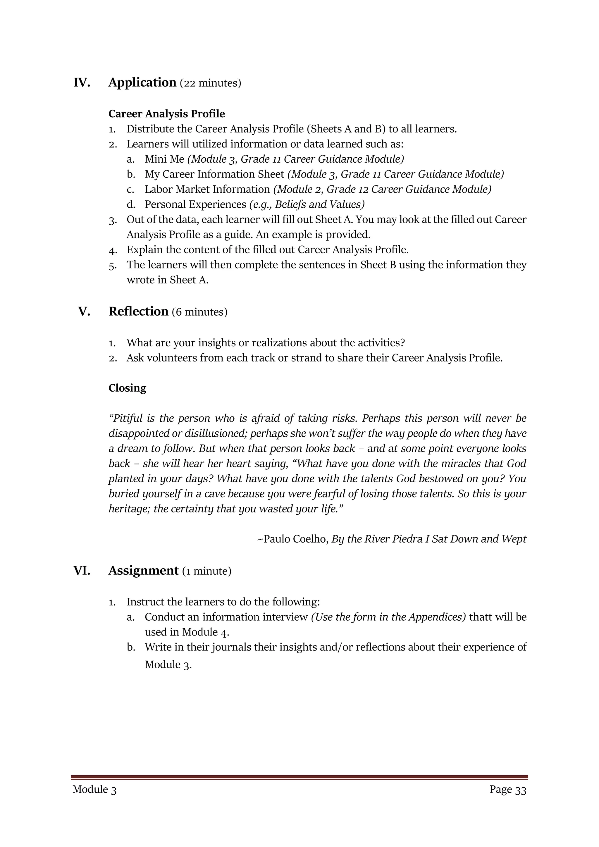 Cgp grade 12 module 3-edited | PDF